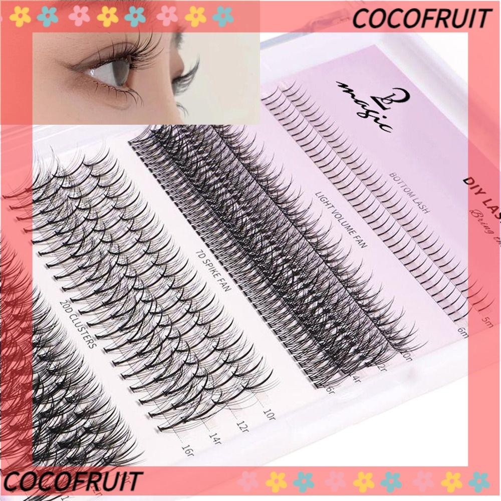 Cocofruit Individual Eyelashes Mix Styles Diy Cluster Lashes Fine