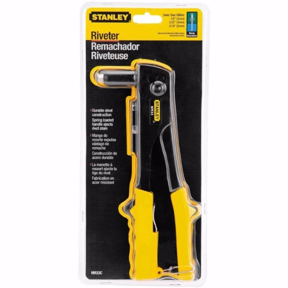 Stanley 69-646-22 HAND RIVETER MEDIUM DUTY Pop Pull Blind Rivet Gun 3 ...