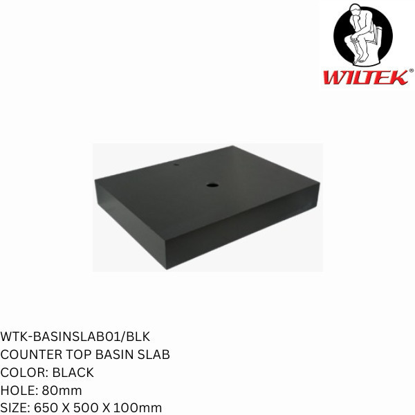 COUNTER TOP BASIN SLAB (WTK-BASINSLAB01/BLK ) | Shopee Malaysia