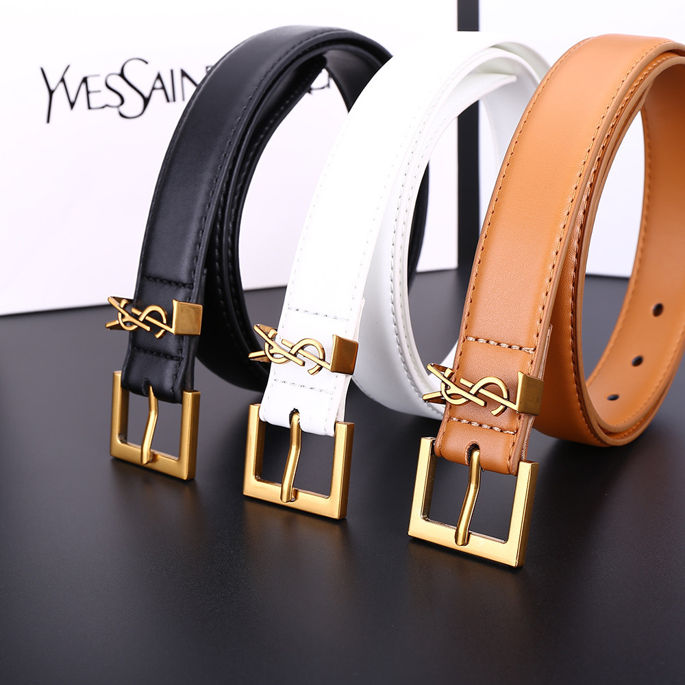 Belt YS Korean Fashion Women Lady's Belts Leather Metal Buckle Waist ...