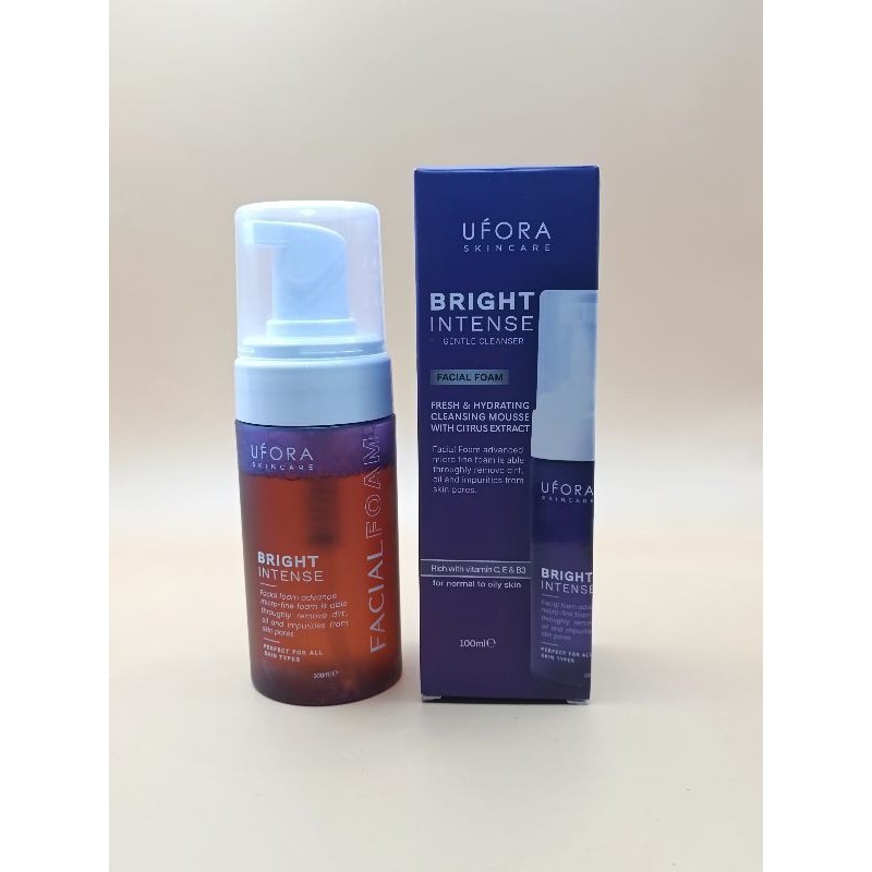 Bb shop UFORA BRIGHT INTENSE FACIAL FOAM 100ML ufora cleanser foam ...