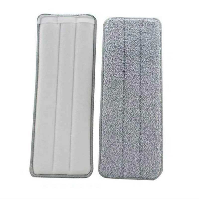 (rectangular gray) replacement cotton mop pad for self-wringing mop ...