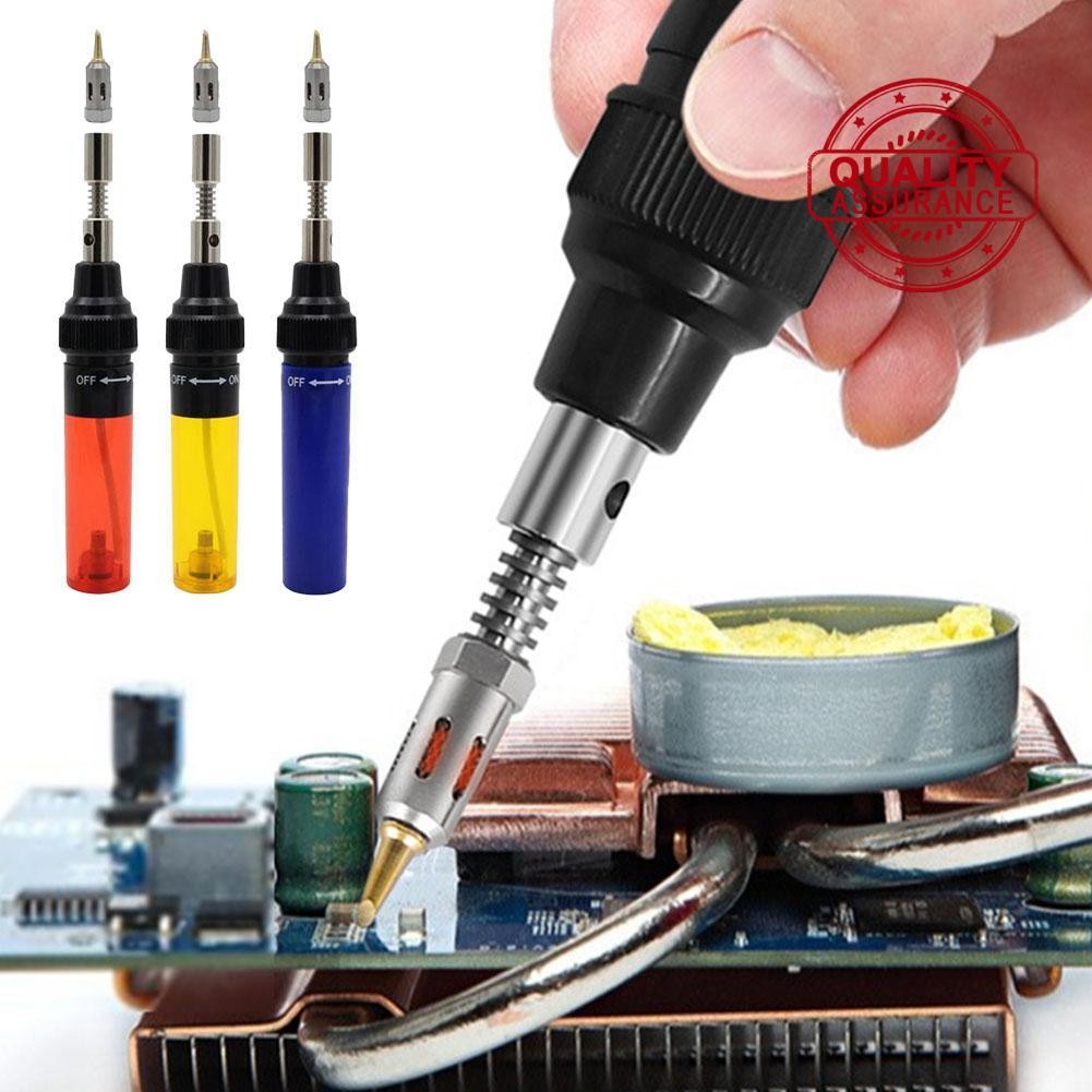 Gas Soldering Iron Set Portable Cordless Soldering Gas Set Adjustable ...