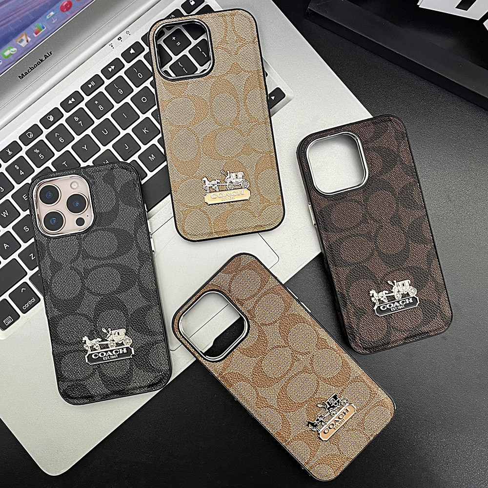 Luxury Coach plating Phone Case for IPhone 14 15 16 17 Pro Max IP 13 ...