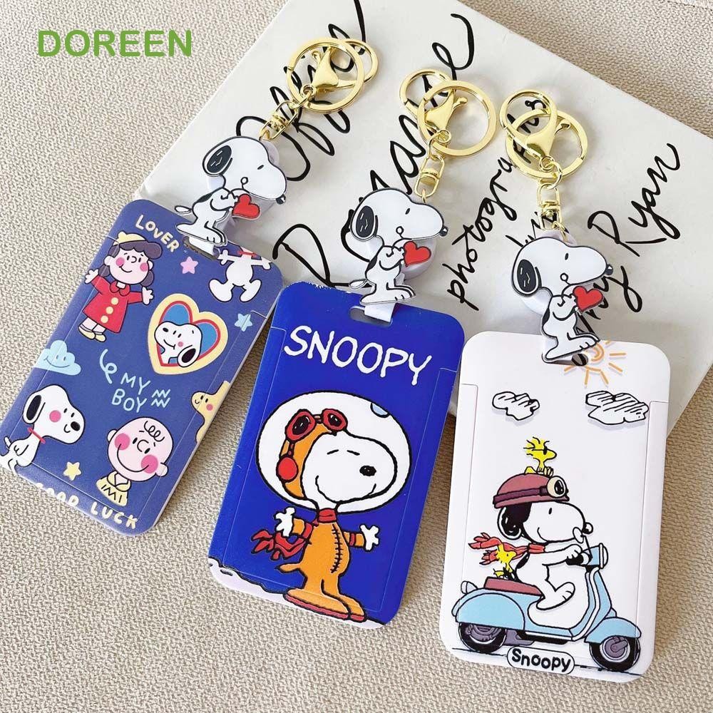 DOREEN Cartoon Card Holder Student Girls Bus Card Cover Credit ID Card ...