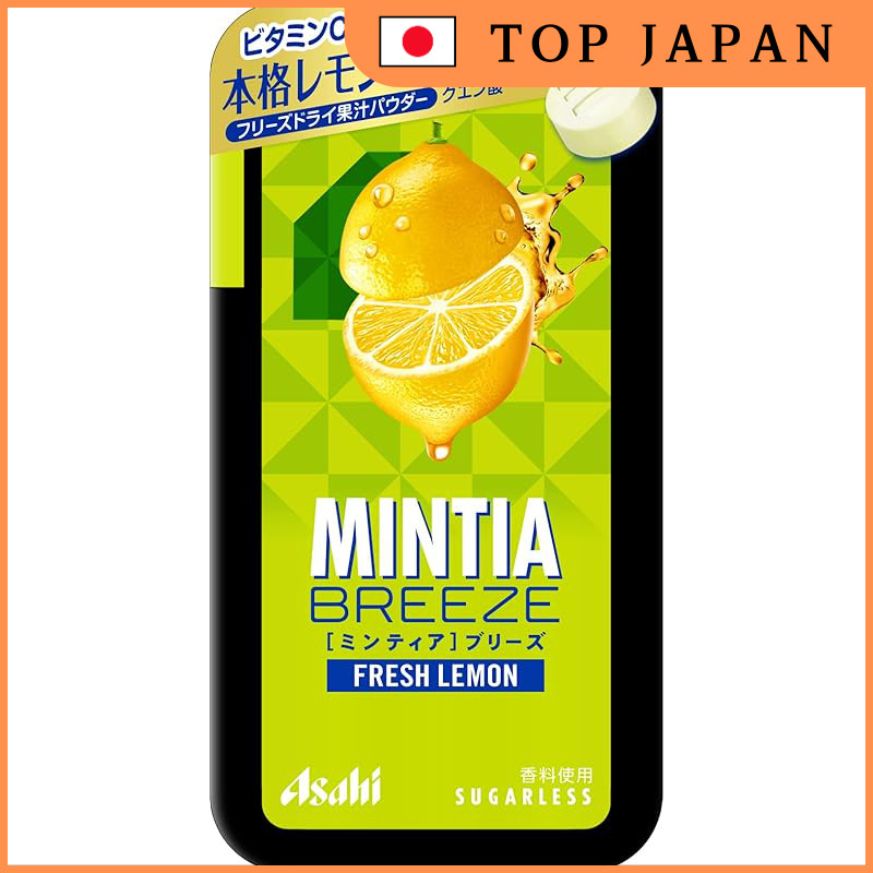 Asahi Group Foods MINTIA Breeze Fresh Lemon 30 tablets x 8 packs | Shopee Malaysia