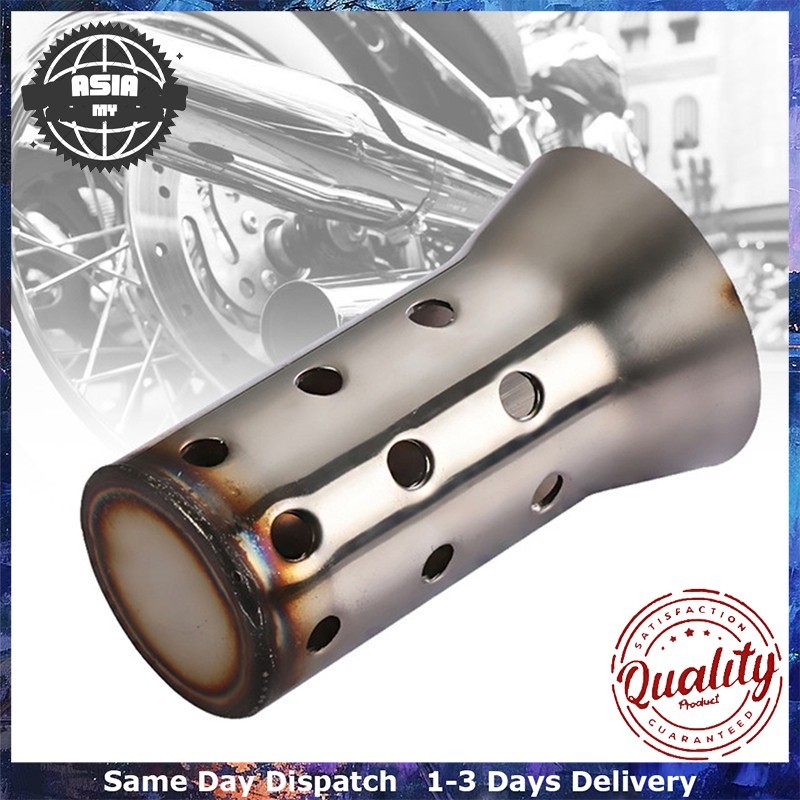 Motorcycle exhaust pipe hexagonal muffler barrel adjustable silent ...