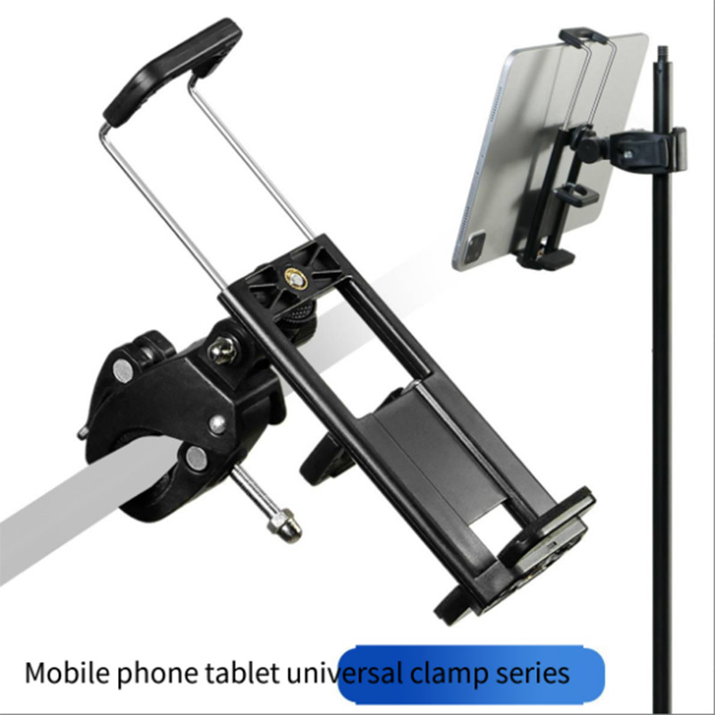 Universal Tripod Phone Tablet Stands Cell Phone Live Stands Booster Clamp Universal Rotating ...