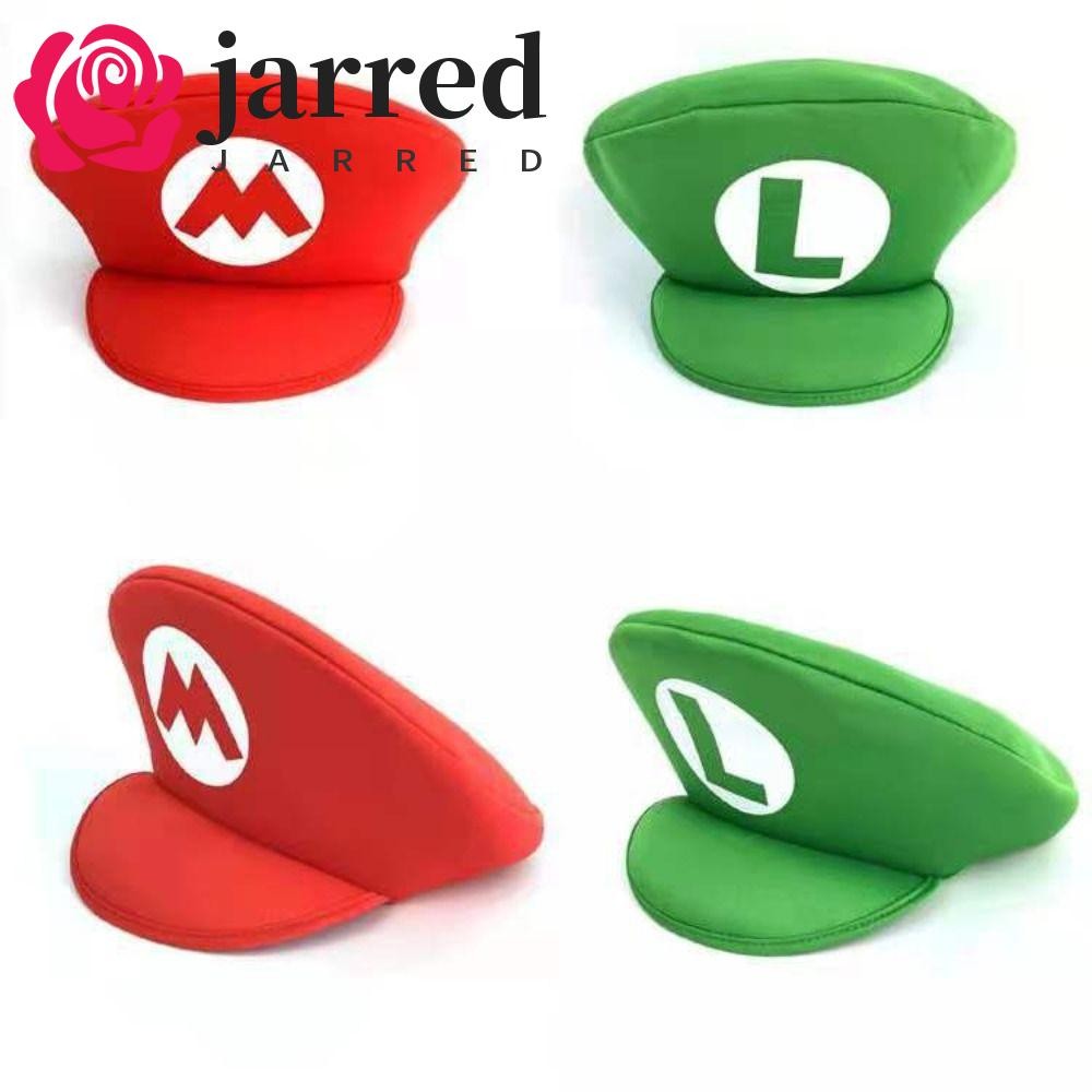 JARRED Super Mario Hat For Men Sweet Unisex Cap Cartoon Costume Cartoon ...
