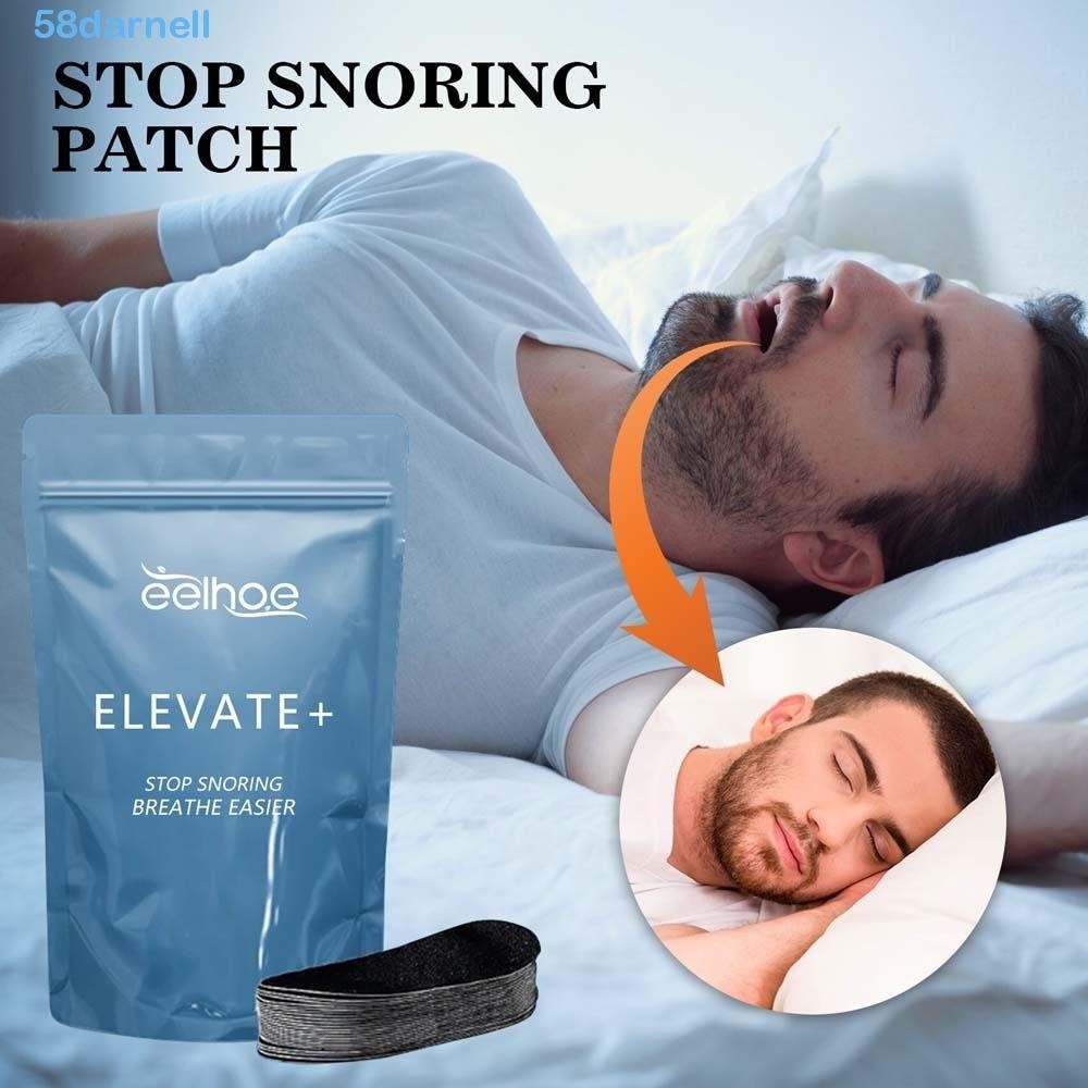 DARNELL 30Pcs/set Anti-Snoring Mouth Tape, Stop Snoring Mandibular Correction Mouth Breathing ...