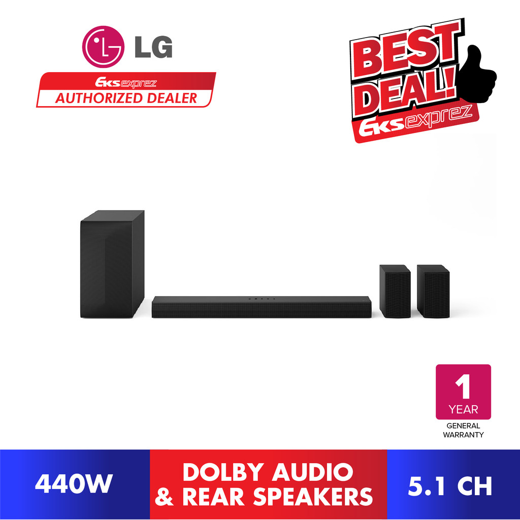 [TnG RM100 + FREE Shipping] LG S60TR LG Home Theater Soundbar with ...