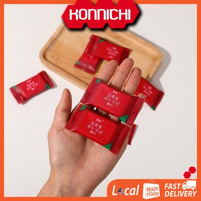 Compressed Towel Disposable Candy Cotton Cleansing Towel Square ...