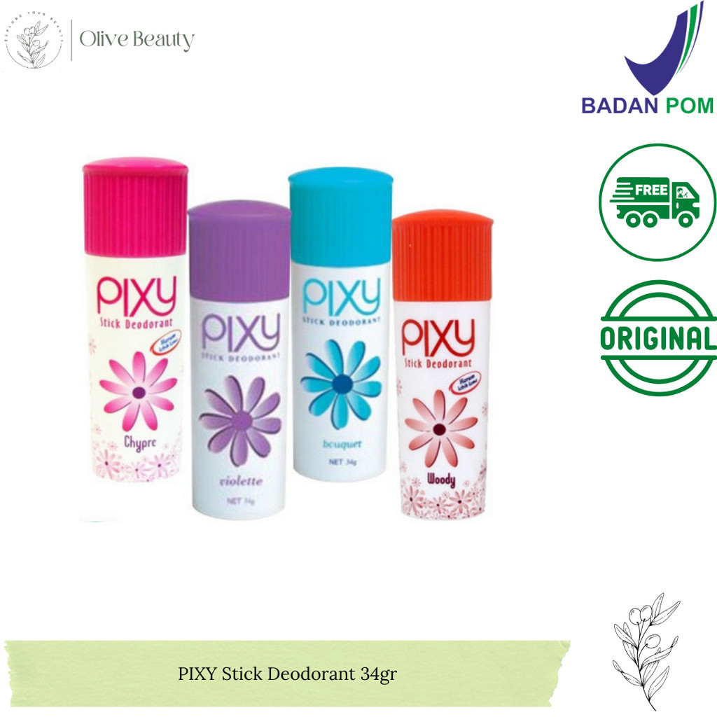 Pixy Stick Deodorant 34gr | Shopee Malaysia
