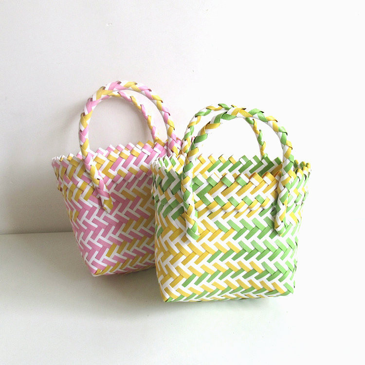 Beg Anyaman Goodies Bag (S) Beg Doorgift Bakul Anyaman Plastic Woven ...
