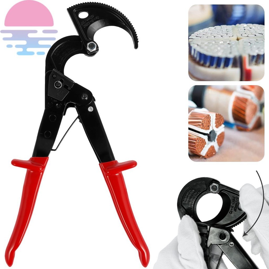 Ratchet Cable Cutter Portable Ratcheting Wire Cutting Tool Cutting ...