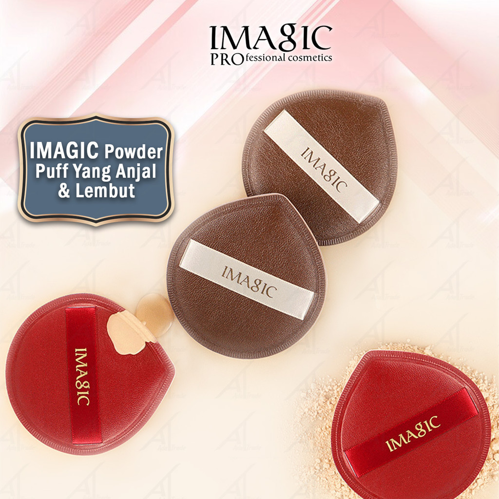 IMAGIC Powder Puff Air Cushion 2 Color Soft Puff Marshmallow Makeup ...