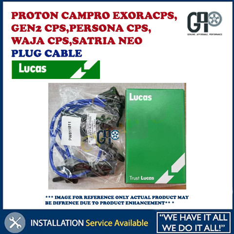 LUCAS 100%ORIGINAL PLUG CABLE PROTON CAMPRO EXORA CPS, GEN2 CPS ...