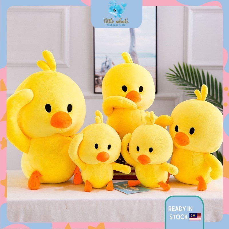 🐳Mainan Plush Itik Anak Patung Itik Duck Stuffed Animals Toys for Baby ...
