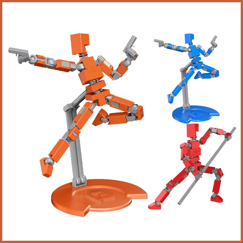 Movable Action Figures Multi-jointed Movable Robot Figures Mechanical ...