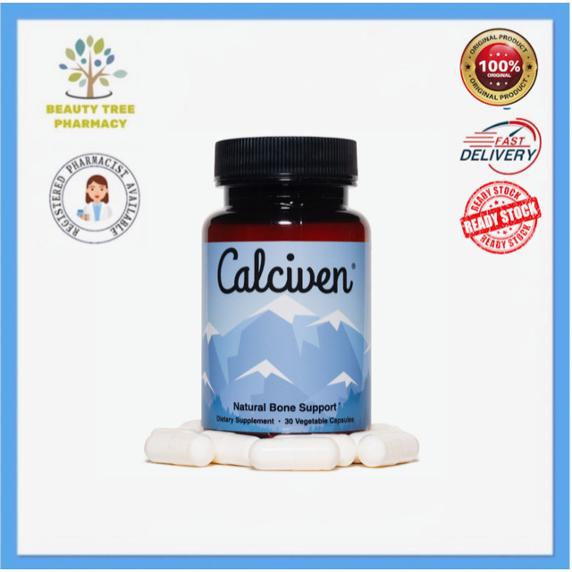Calciven - Natural Bone Support 30 Vegetable Capsules | Shopee Malaysia