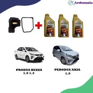 GENUINE PERODUA ATF SP3 (3LITER) + AUTO FILTER SET - GEARBOX SERVICE ...