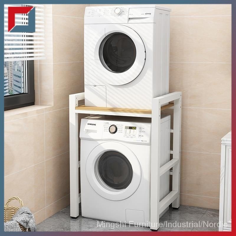 Washing machine storage rack drum dishwasher rack laundry detergent on ...