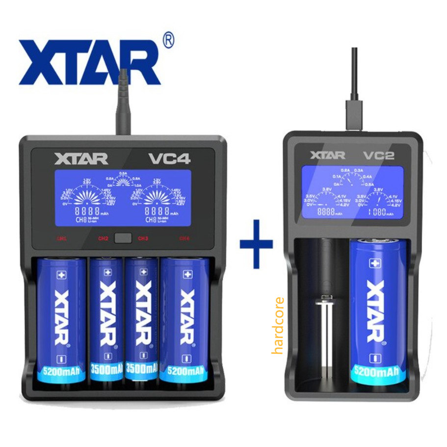 XTAR VC2 VC2S VC4 VC4s VP4 plus ST2 MC1 MC2 M4 MC6 Lithium Li-ion Mi-Mh ...