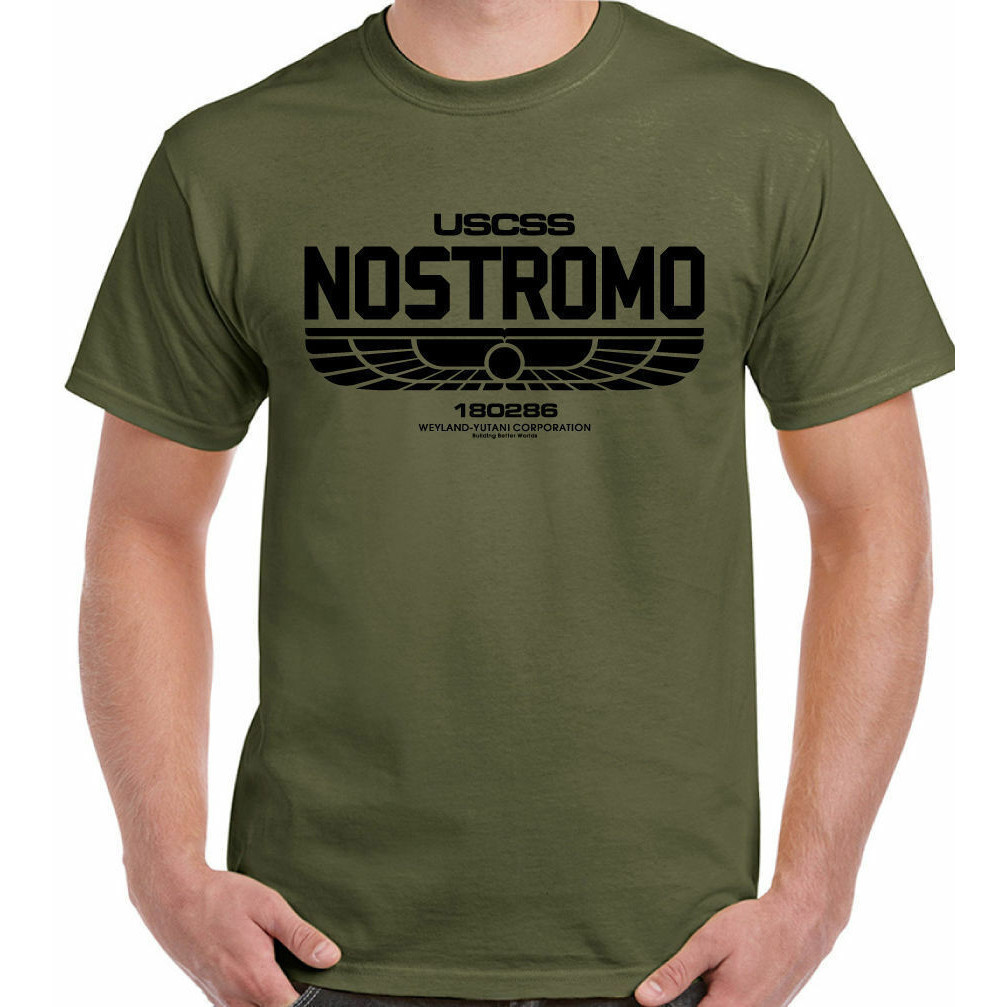 Nostromo T-Shirt Mens Alien Film Movie Uscss Weyland-Yutani | Shopee ...