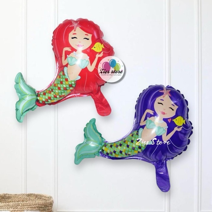 Mermaid Foil Balloons / Mermaid Balloons / Mini Mermaid Balloons ...