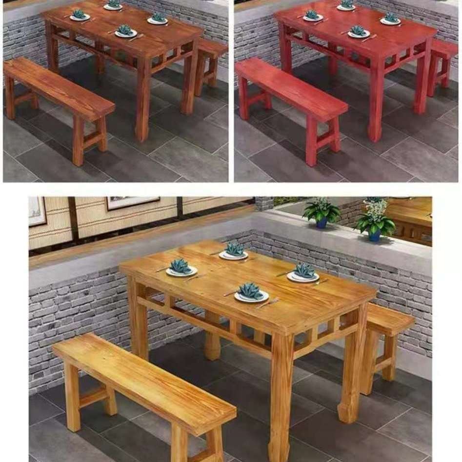 Noodle Shop Table Chair Hotel Snack Bar Table Chair Fast Dining Table ...