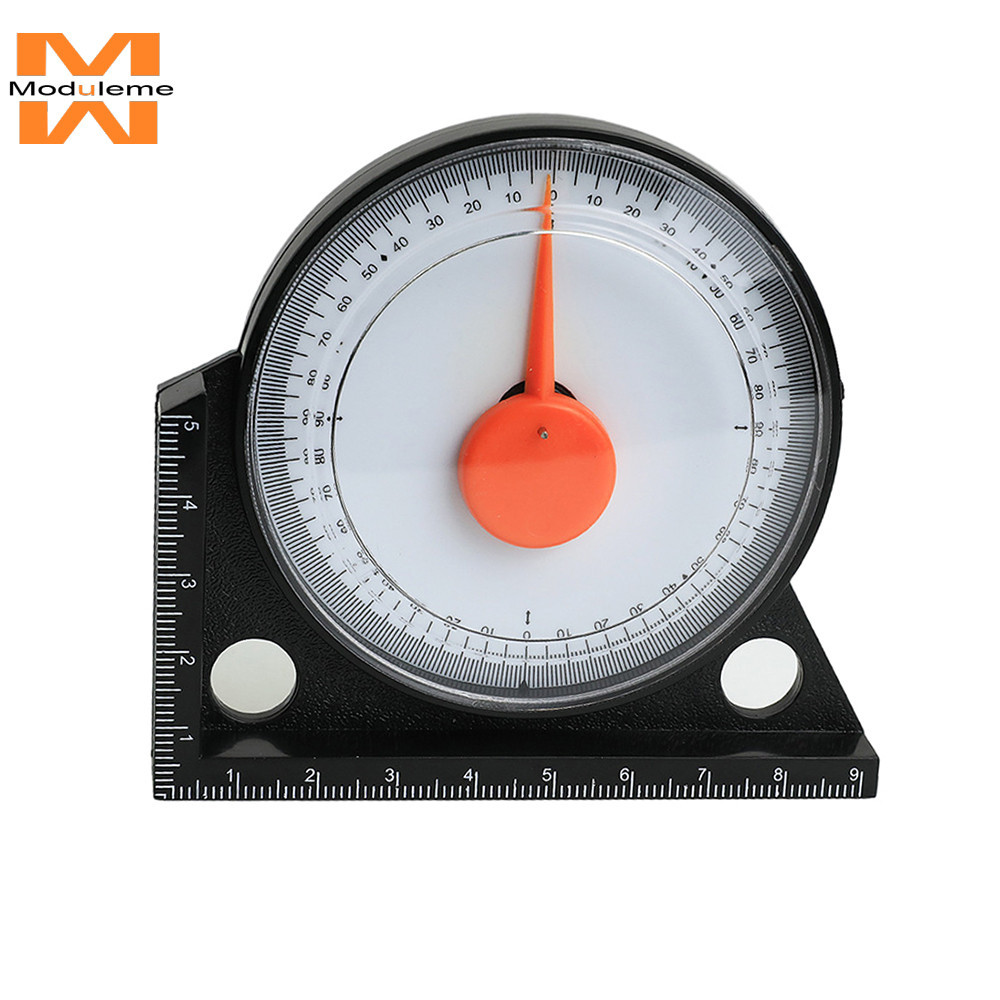 Measuring Inclinometer Slope Angle Finder Protractor Tilt Level Meter ...