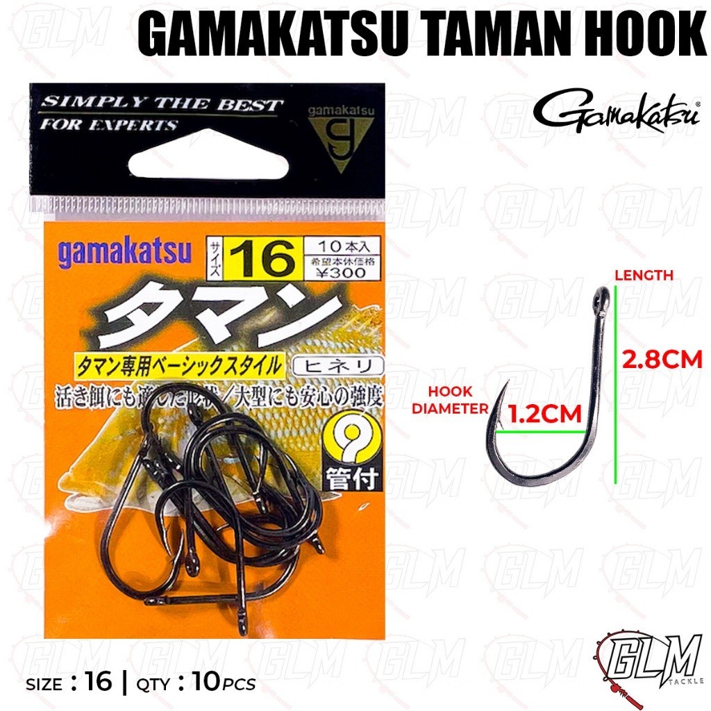 GAMAKATSU 66808 TAMAN HOOK MADE IN JAPAN | Shopee Malaysia