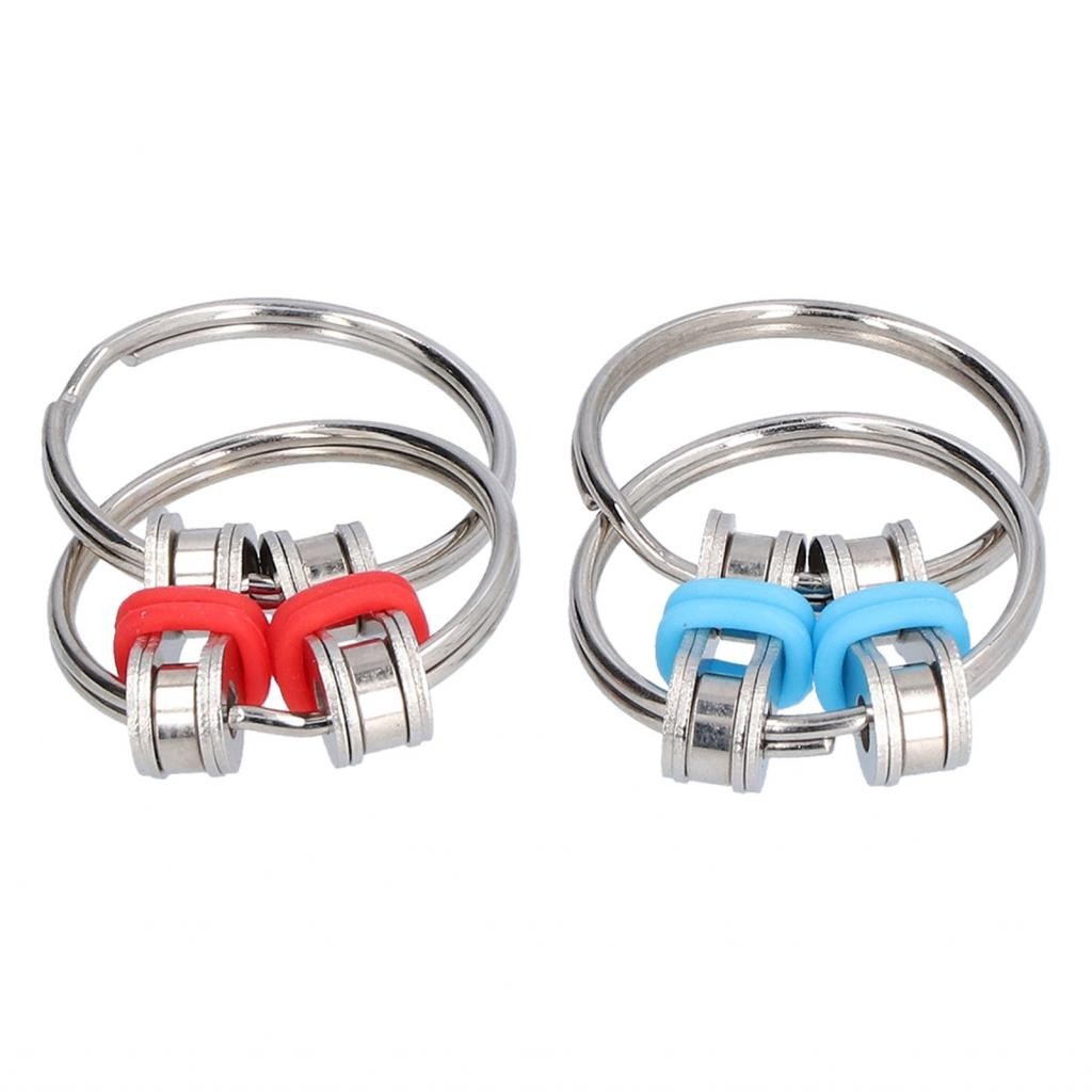Bodas Fidget Chain Toy Stainless Steel Anxiety Relief Flippy Pressure ...