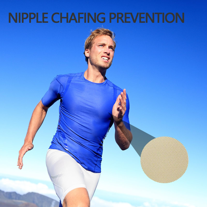 Invisible Male Chest Patch for Men Disposable Chest Patch Anti Bump ...