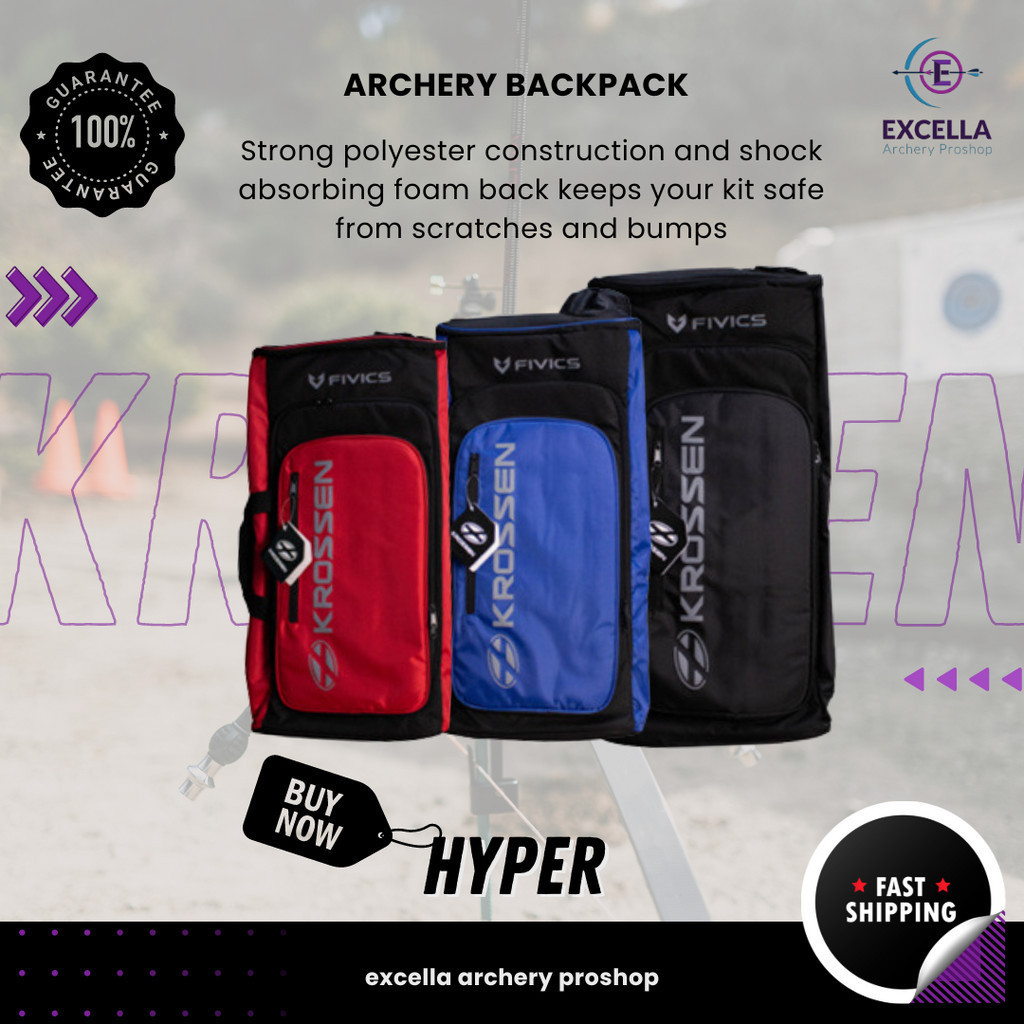 Krossen Archery Hyper Recurve Backpack / Excella Archery Proshop ...