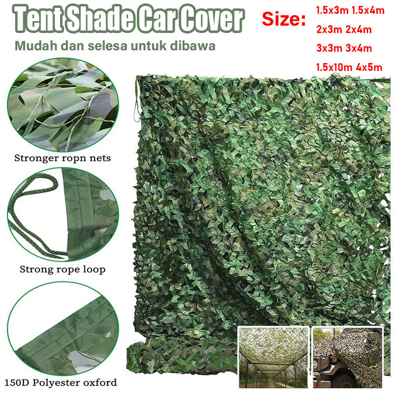 Camouflage Net Woodland Army Camo Netting Camping Sun Netting Camping ...