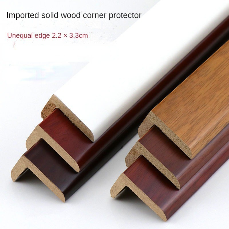 Solid Wood Corner Protection Strip Corner Protection Strip Bumper Strip ...