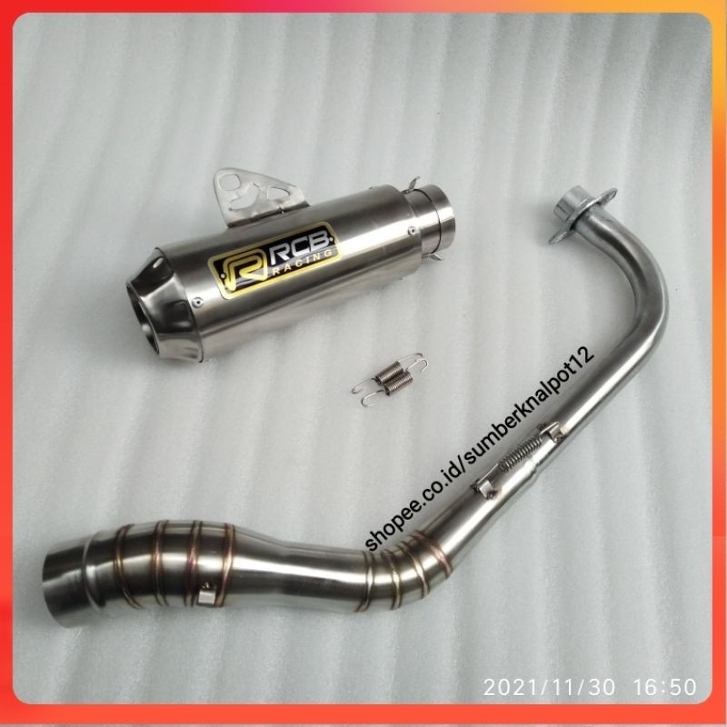 Rcb Exhaust Road Race Ex5/wave 100/wave 110/wave 125/Srlt 110/C70/C90 ...