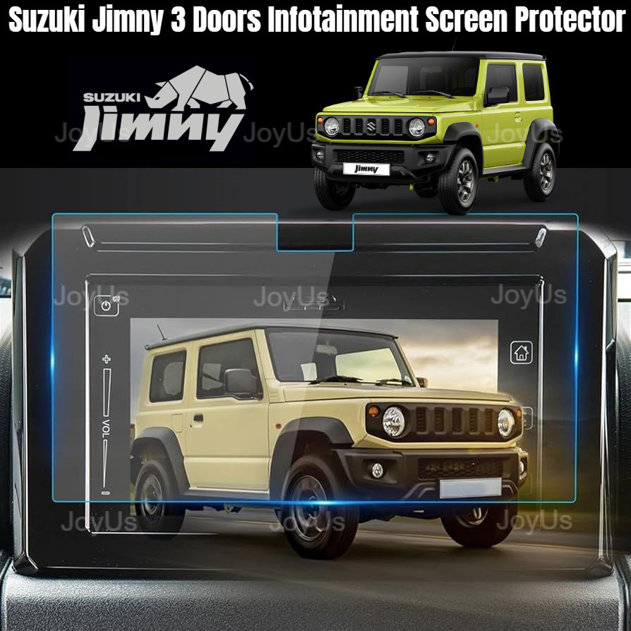 Suzuki Jimny (2019-2026) 3 Doors Infotainment Screen Tempered Glass ...