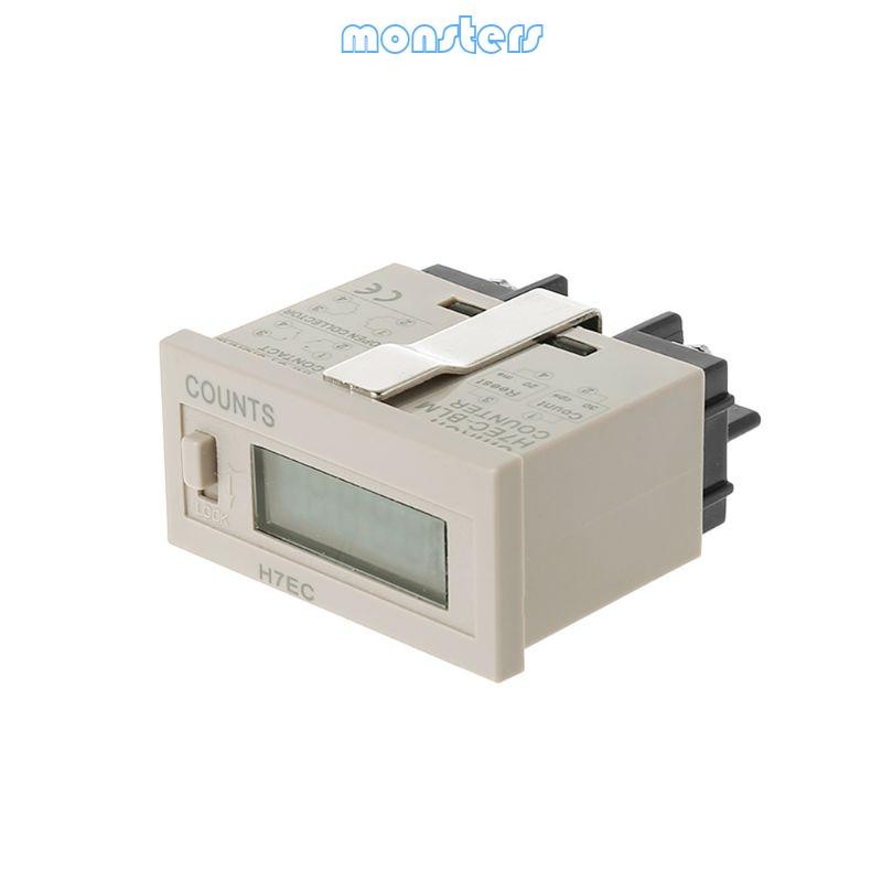 Mon H7EC-6 Vending Digital Electronic Counter Count Hour Meter Without ...
