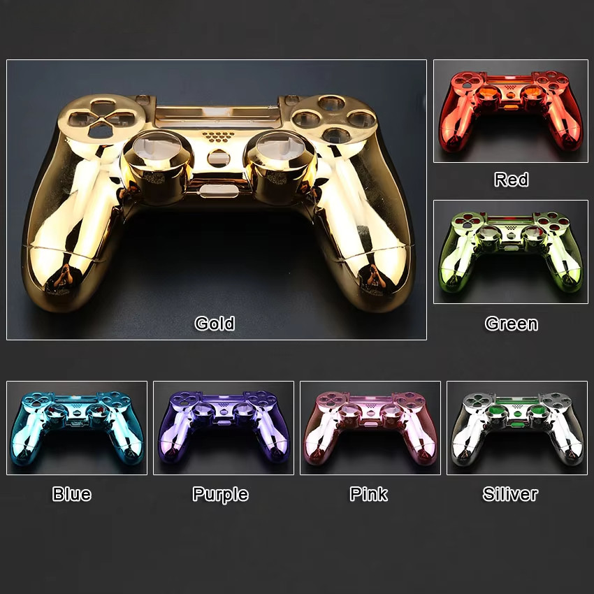 Housing Shell Plating Case Cover For PlayStation DualShock 4 For Sony ...