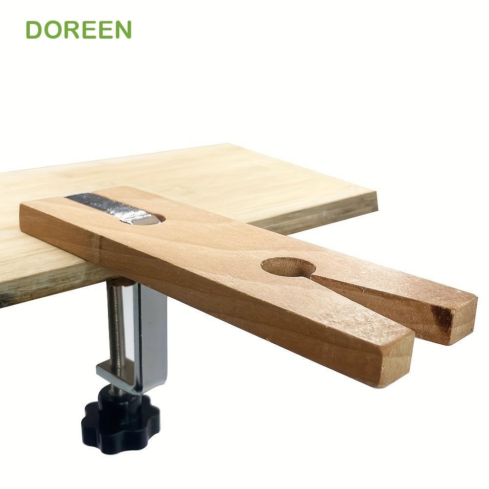 DOREEN Workbench Wooden Clamp, V-Slot Portable Bench Pin Clamp Set ...