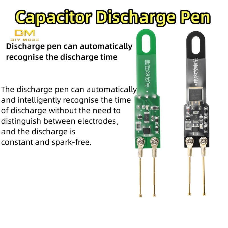 DIYMORE Capacitor discharge pen high voltage discharge device AC/DC ...