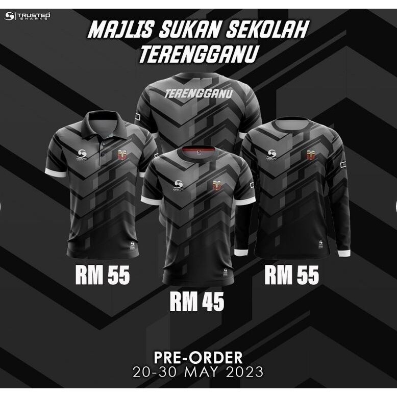 fashion 2025 MSSM ATHLETIC JERSEY BY TRUSTED SHARKS | Shopee Malaysia