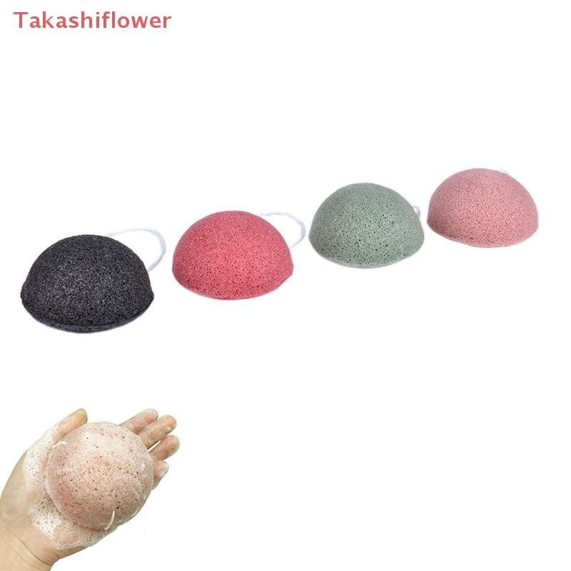 (Takashiflower) Konjac Sponge Natural Konjac Puff Face Wash Cleaning ...