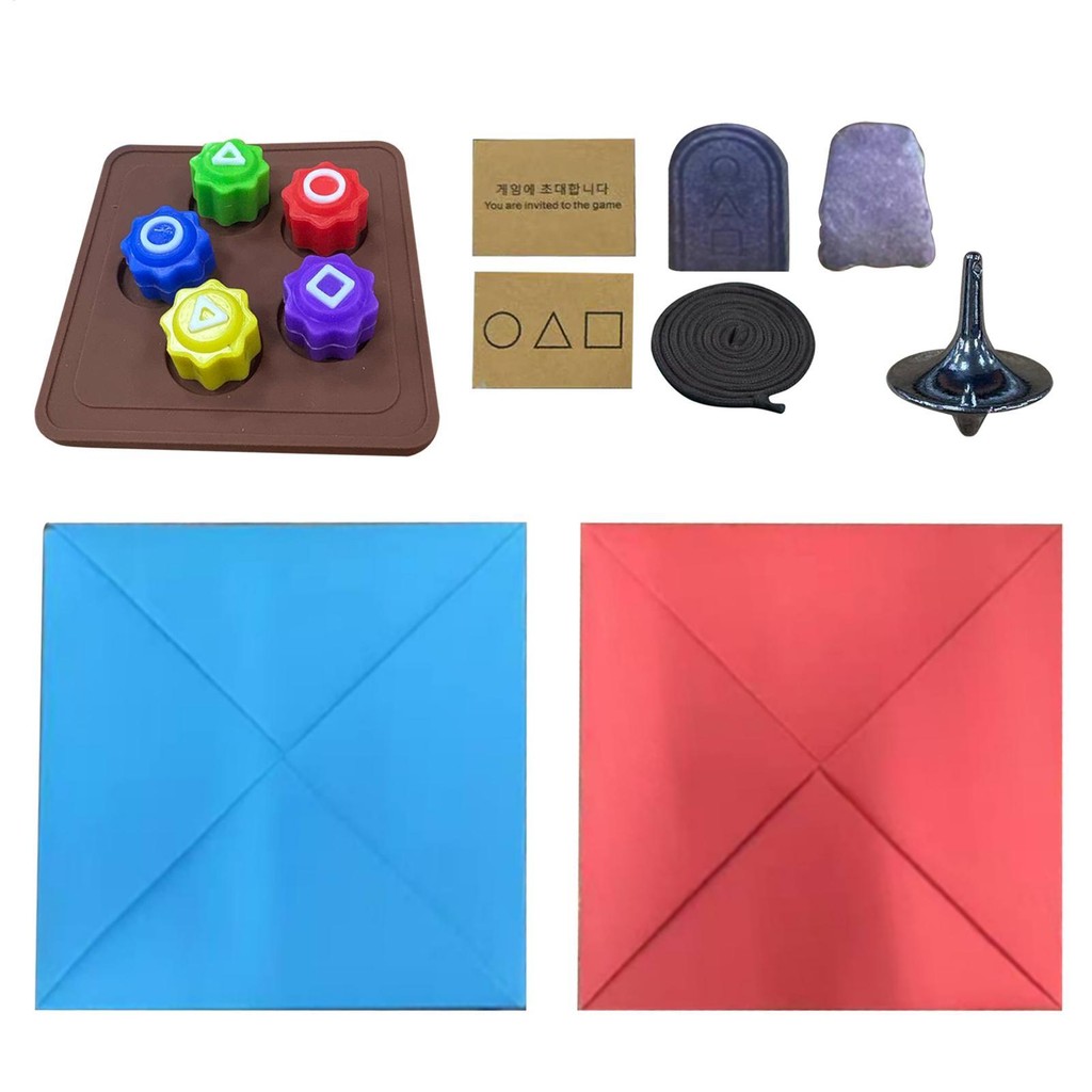 Squid Game Korean Gonggi Desktop Game Folk Reflex Challenge Play Game ...