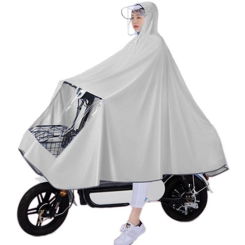 Raincoat Electric Vehicle Motorcycle Poncho New Style Single Adult Men ...