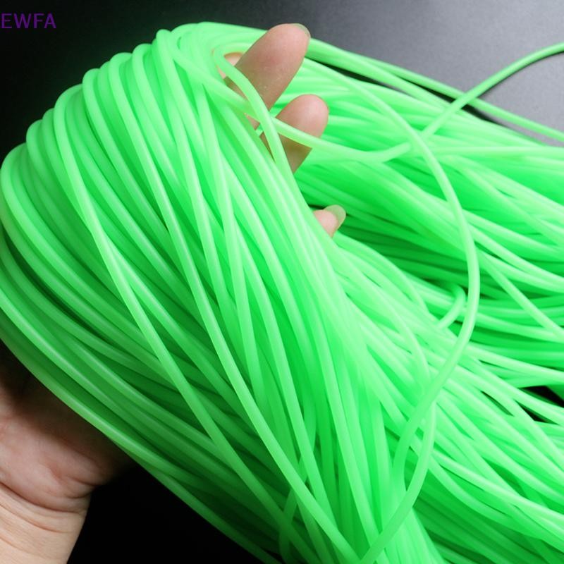 EWFA 1.5M Fishing Night Luminous Tube Green Soft Silicone Fishing ...