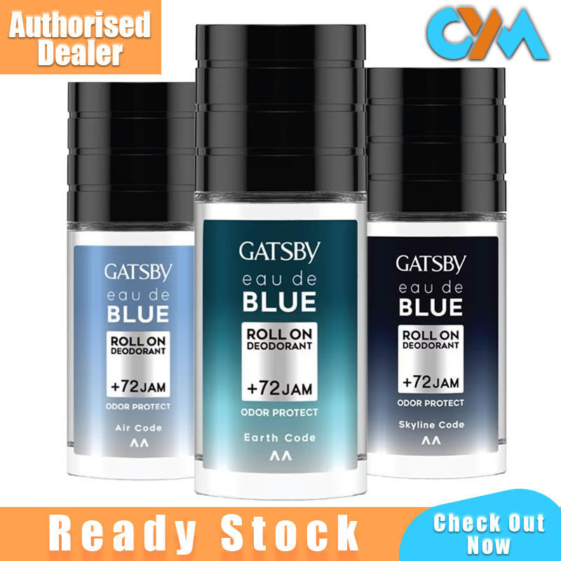 Gatsby Eau De Blue Deodorant Roll On Air Code Earth Code Skyline Code ...