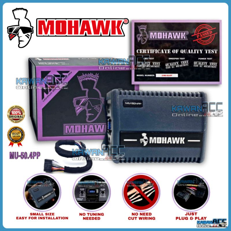 MOHAWK Android Player DSP 4/6 Channel Plug & Play power Amplifier MU/MS ...